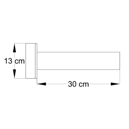 BRAZO STICK ACERO SA 30CM - FIAMMA