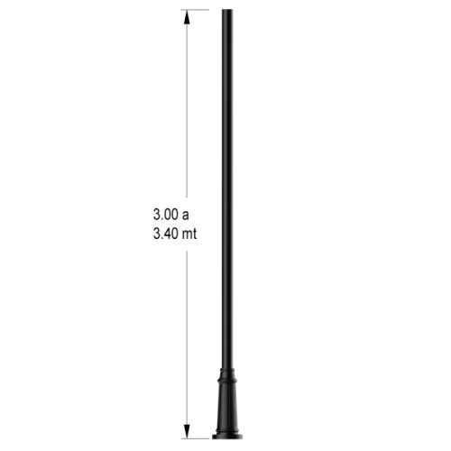 POSTE DE ACERO PARA SEÑALAMIENTO SP4-F - FIAMMA